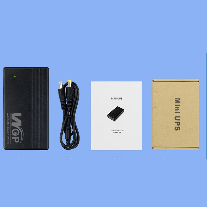 Mini UPS Power Supply System 12V 2A UPS1202A for Home Devices
