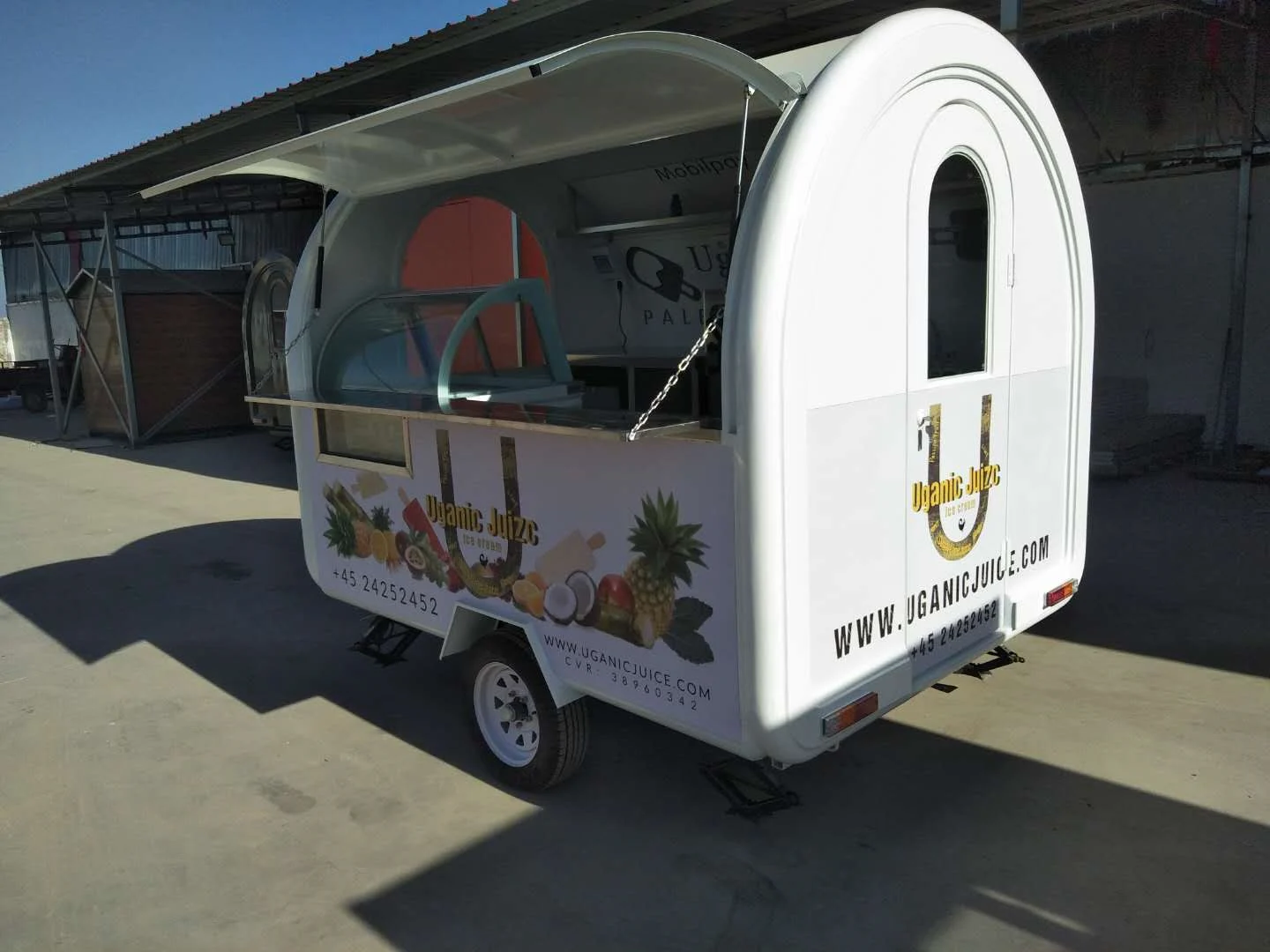 American Food Cart - High Productivity Shawarma Stand