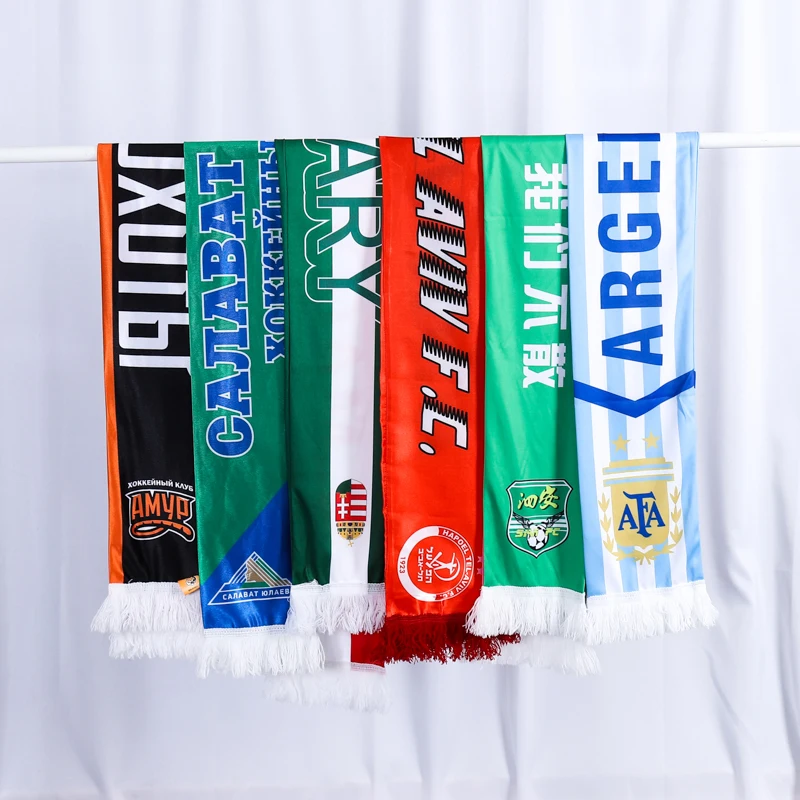 Football National Fans Custom Country Satin Scarf Flags| Alibaba.com