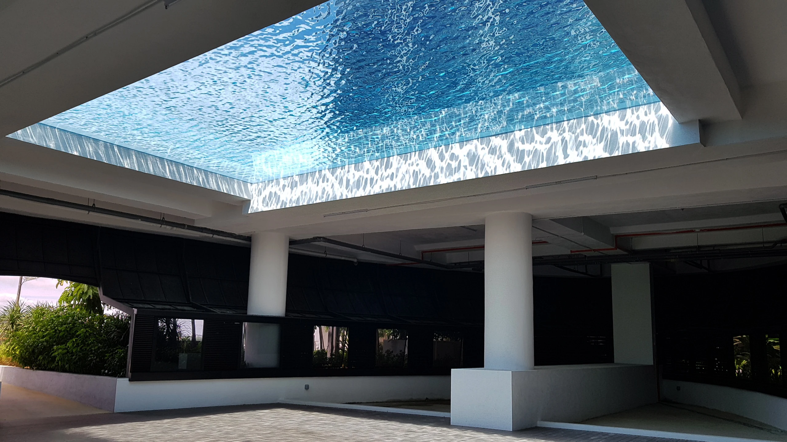 Clear Thick Acrylic Pool Windows - UV Resistant & Durable