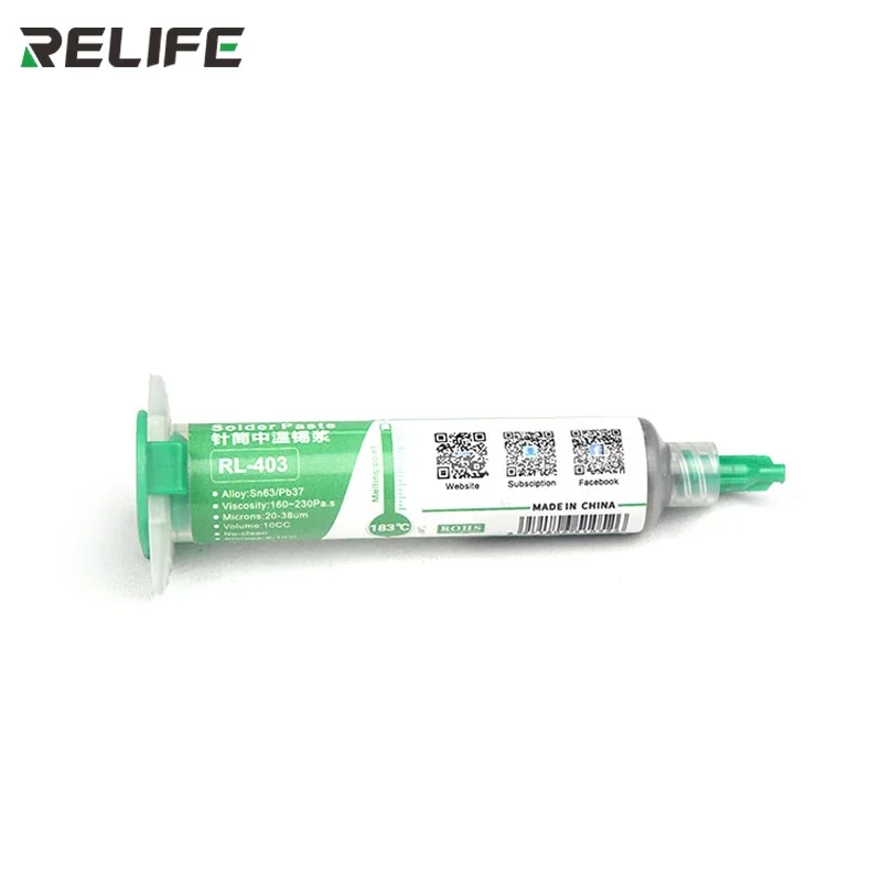 RELIFE No-Clean Soldering Paste RL-402 for PCB BGA Reballing