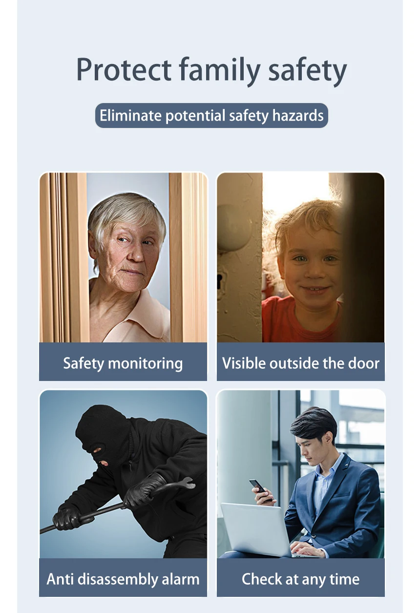 Sistema Inteligente Cat5 One Cable Video Teléfono Multi Apartamento Con ...