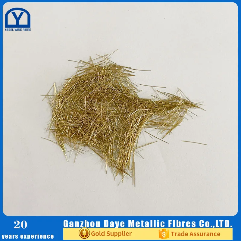 Customizable Micro Steel Fibres Copper Coated For Metal Building ...