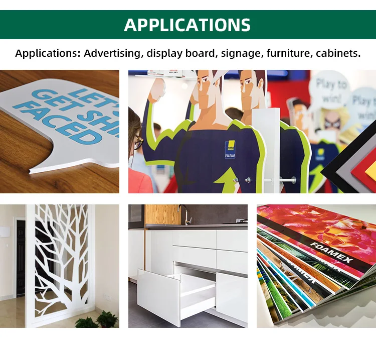 High Gloss Rigid Pvc Board 4x8 White Pvc Free Foam Sheet Pvc Board ...