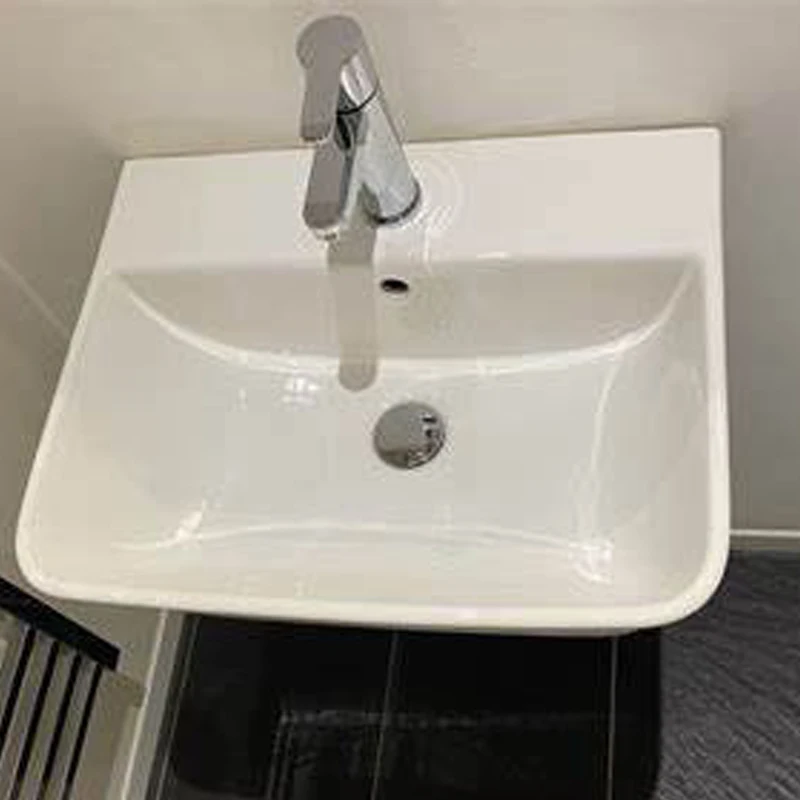 Colour Two Sink Mixer Curved Classic Lavatory Square Commode Multi Use ...