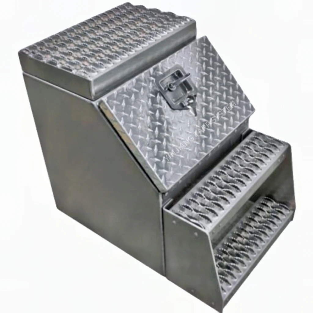 Y&J Brand Aluminum Step Box - Durable & Versatile Design