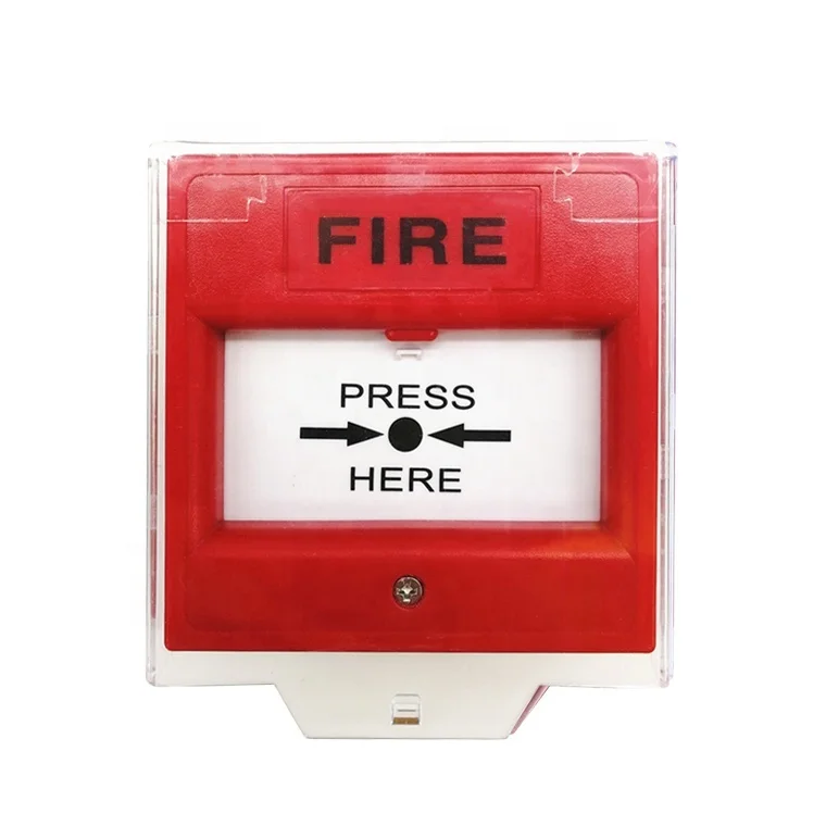 Fire Alarm System Fire Call Point Emergency Water-proof Resettable Fire ...