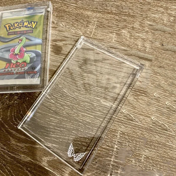 Custom Magnetic Clear Acrylic Booster Pack Case Holder Acrylic Booster ...