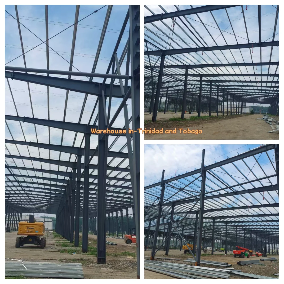 Outdoor Waterproof Steel Structure Workshop Warehouse Metal Building ...