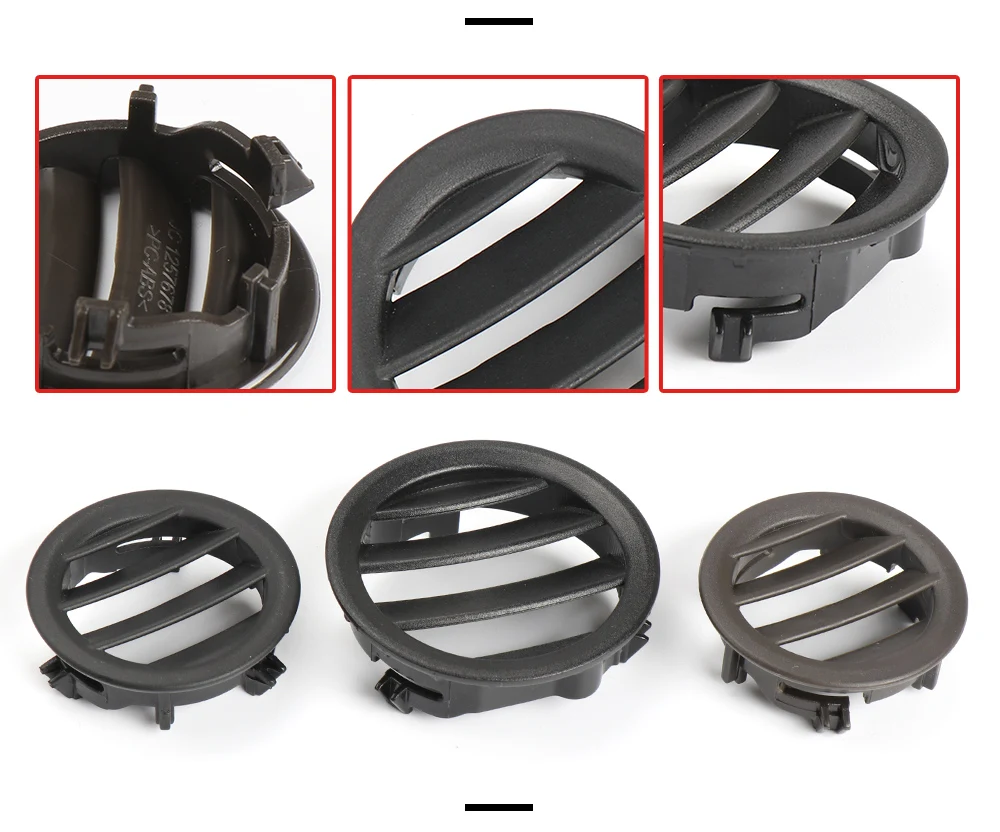 Car Instrument Panel Air Conditioning Grille for Mercedes Benz W204 C Class