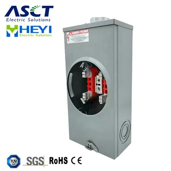 4jaws 200a Single Socket Meter Base With Bypass Circuit Breaker - Buy 1 ...