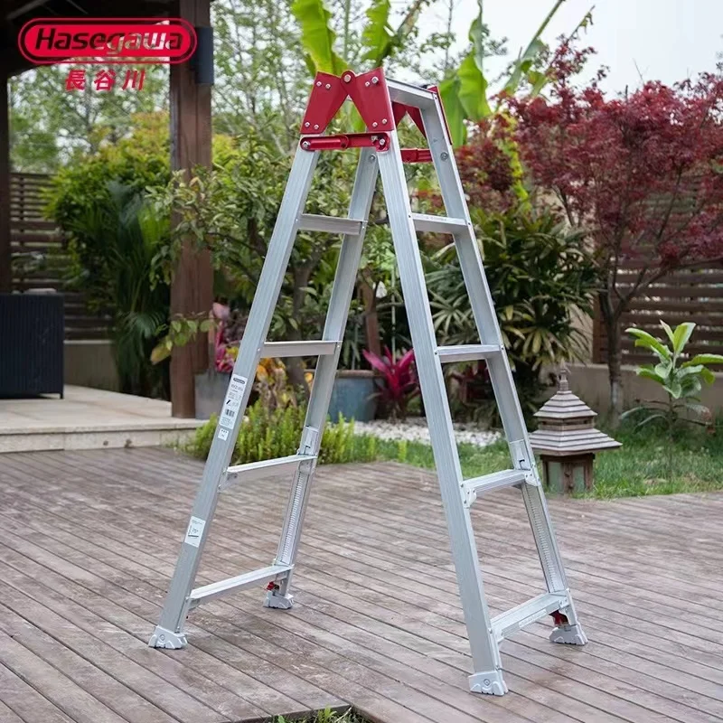 Hasegawa Ryz Four-Legged Independent Telescopic Twin Ladder High ...