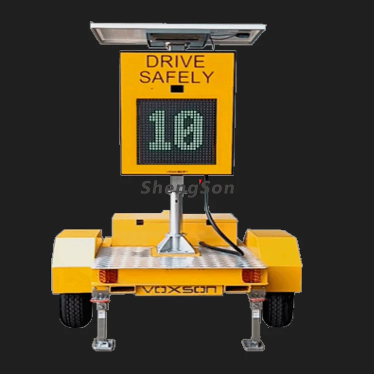 Led Trailer Message Board Mobile Variable Message Sign Solar Vms ...