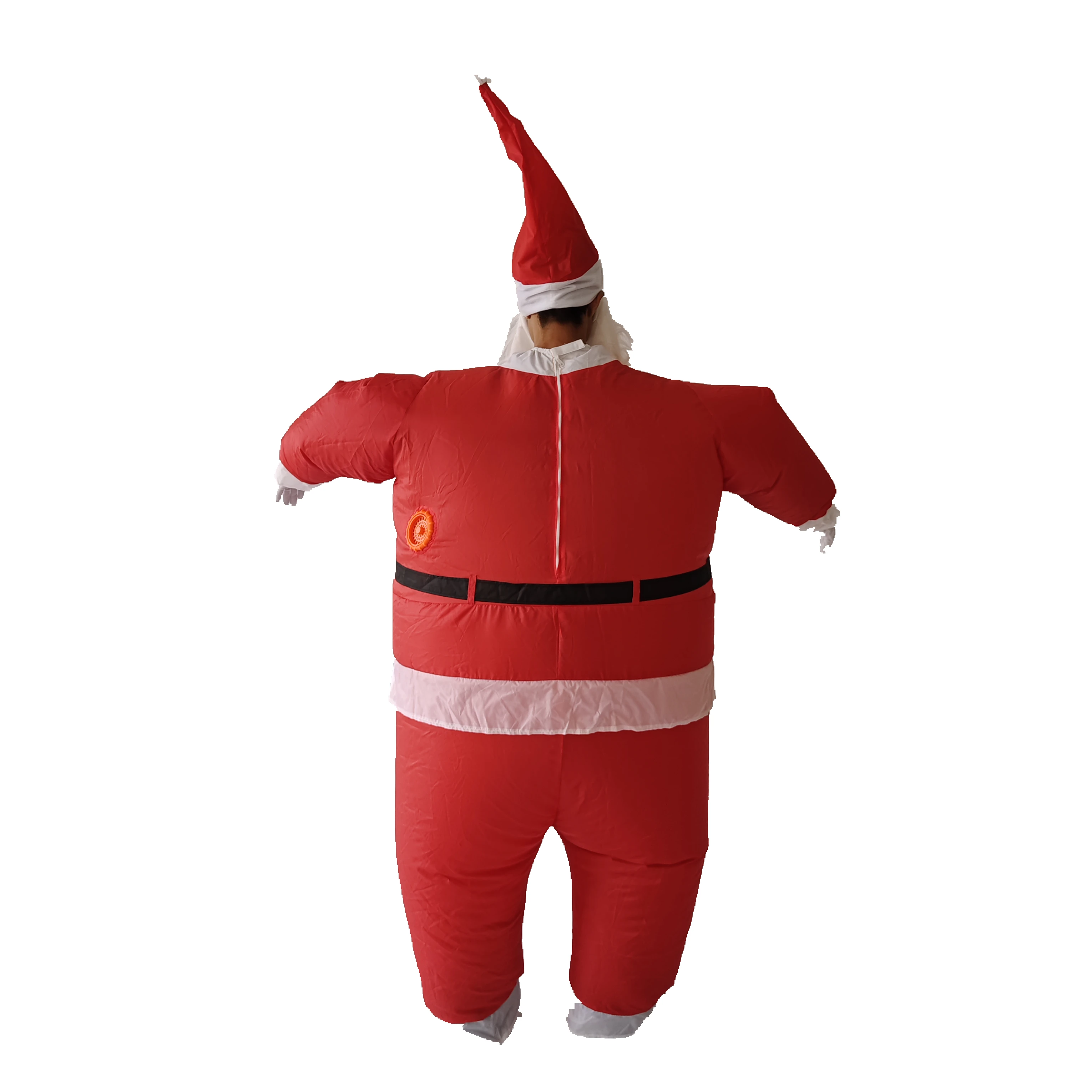 Holiday Dress Up Fat Santa Claus Inflatable Clothes Holiday Party ...