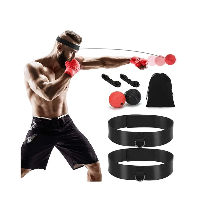 New Product Boxing Reflex Balls With Headband Speed Sports Training ...