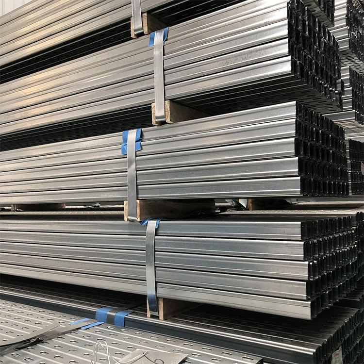 Galvanized Slotted Unistrut Channel with Reinforcement Bar| Alibaba.com