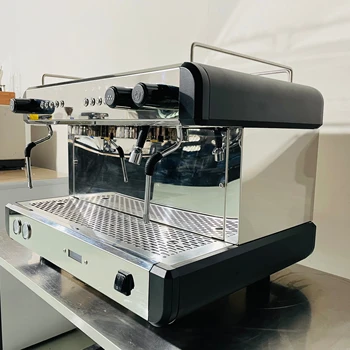 Stainless Steel Rotary Pump Italian Commercial Coffee Machine/coffe ...