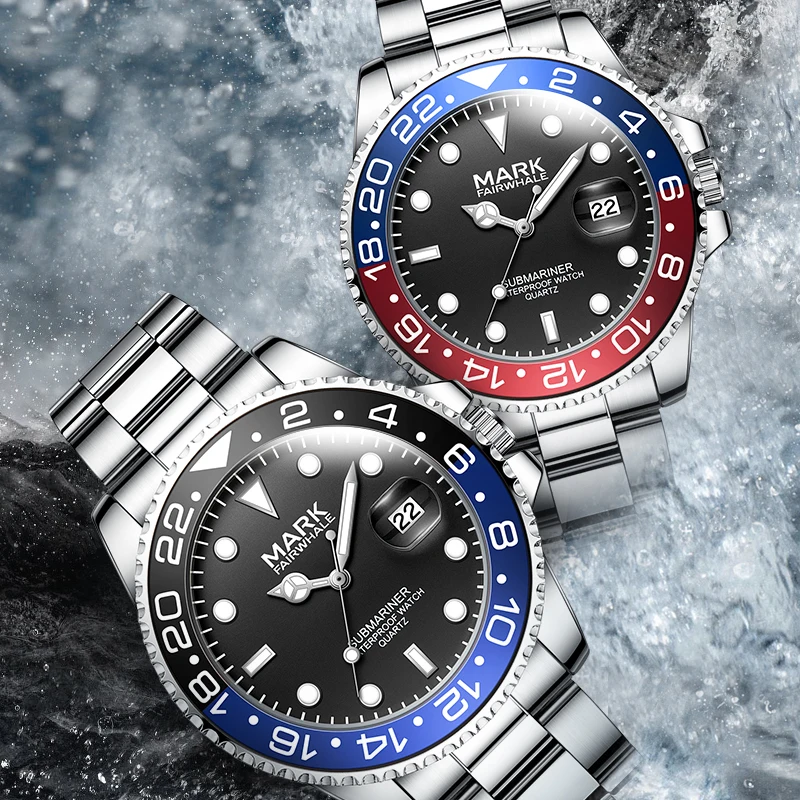 Mark Fairwhale Luxury Coke Ring - High Quality Men's Watch