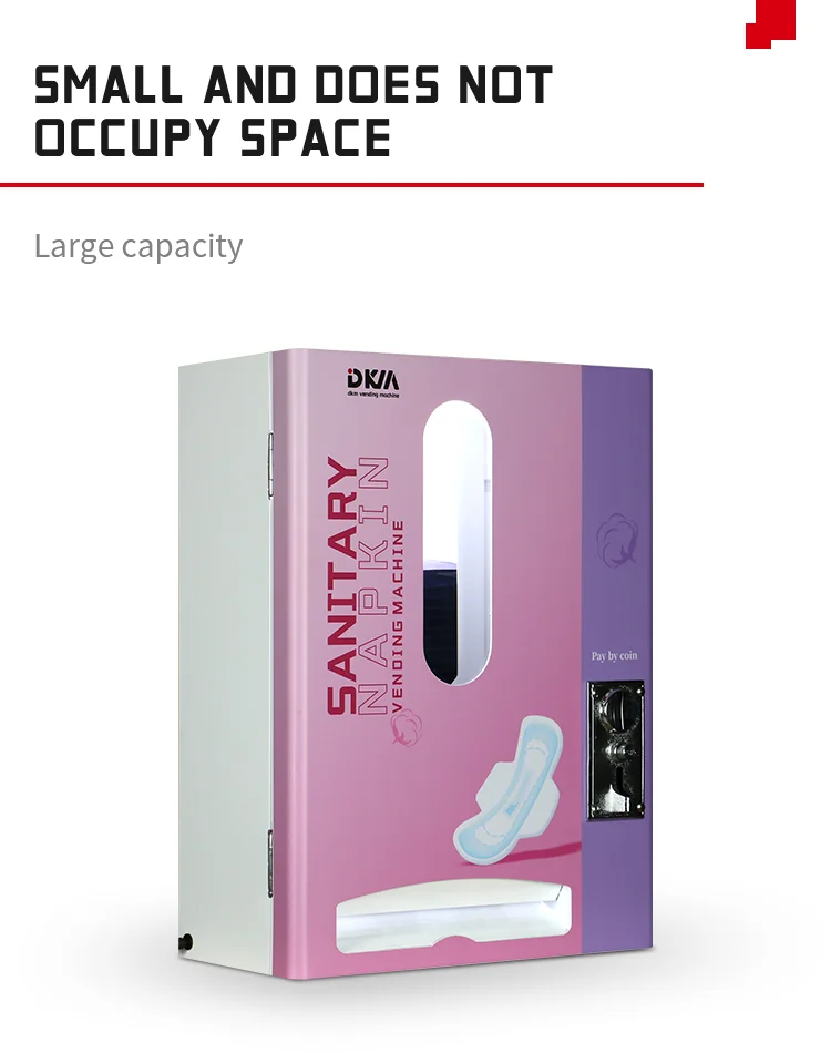 Dkmvending Small Coin Operated Wall Mounted Feminine Hygiene Sanitary ...