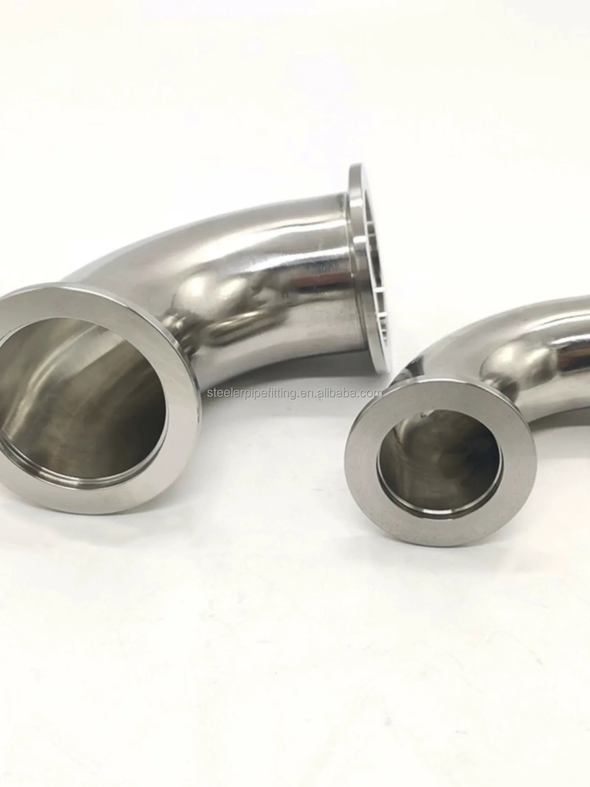 Stainless Steel Sanitary Kf 25 Kf 40 Kf50 90 Degree Elbow - Buy Stainless Steel Kf16 Kf25 Kf40 ...