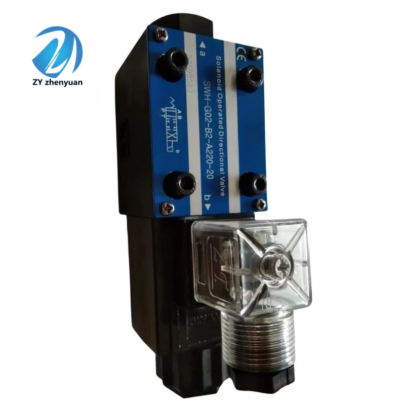 SWH Hydraulic valve SWH-G02-C2 B2 C3 C4 C5 C6 D2-D24-20 SWH-G02-N2-D24 ...