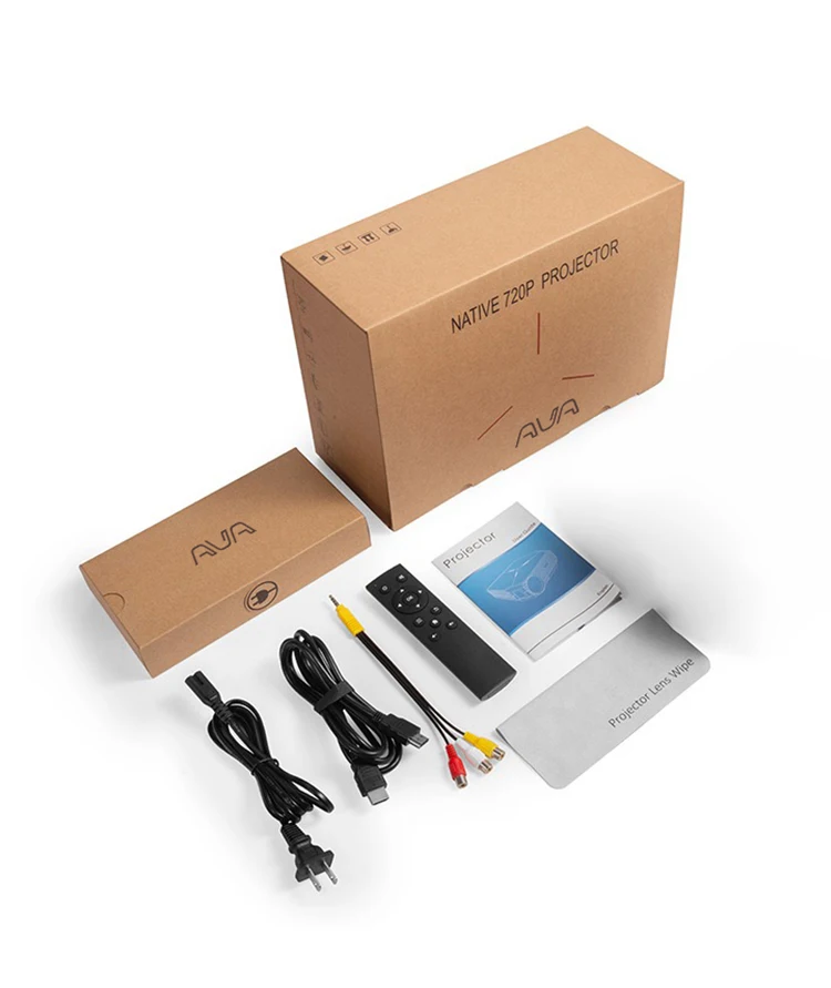 Sealed Optical Engine Home Theater Projector Video Movie Cinema 4k Led ...