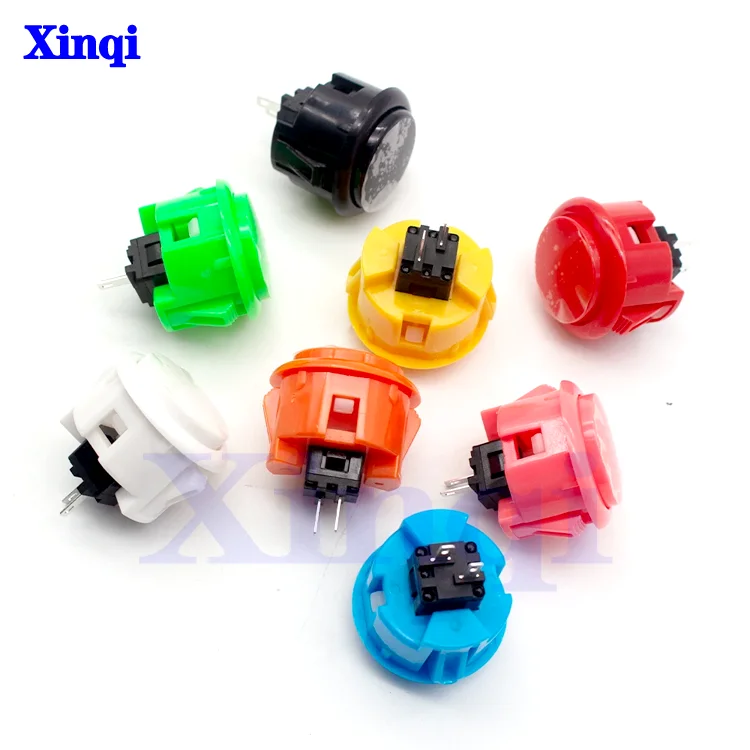 High Quality Arcade Sanwa Push Buttons Switch OBSF-33 for DIY Pandora Box Fighting Stick PC ...