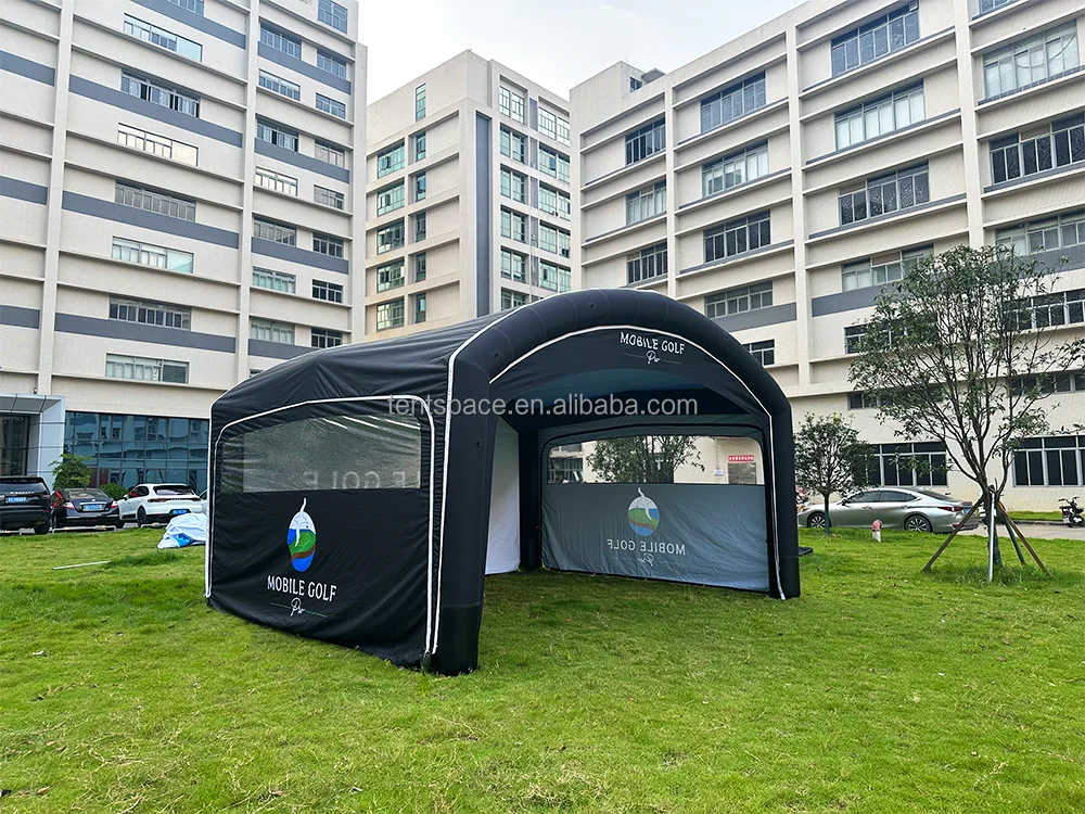 Inflatable Golf Simulator Enclosures - Durable & Customizable