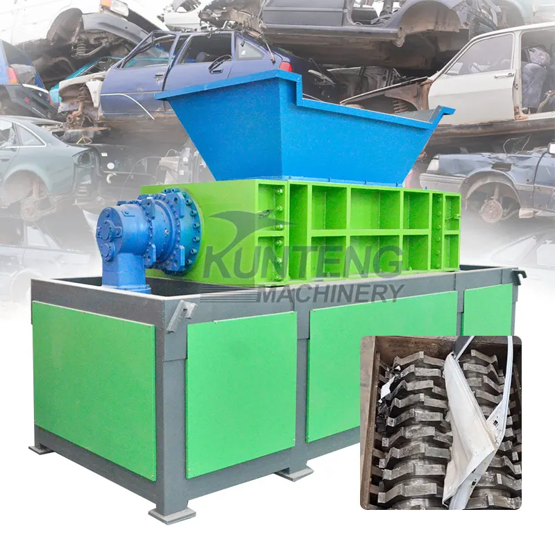 Industrial Scrap Car Body Shell Shredder Machine Plastic Car Bumper ...