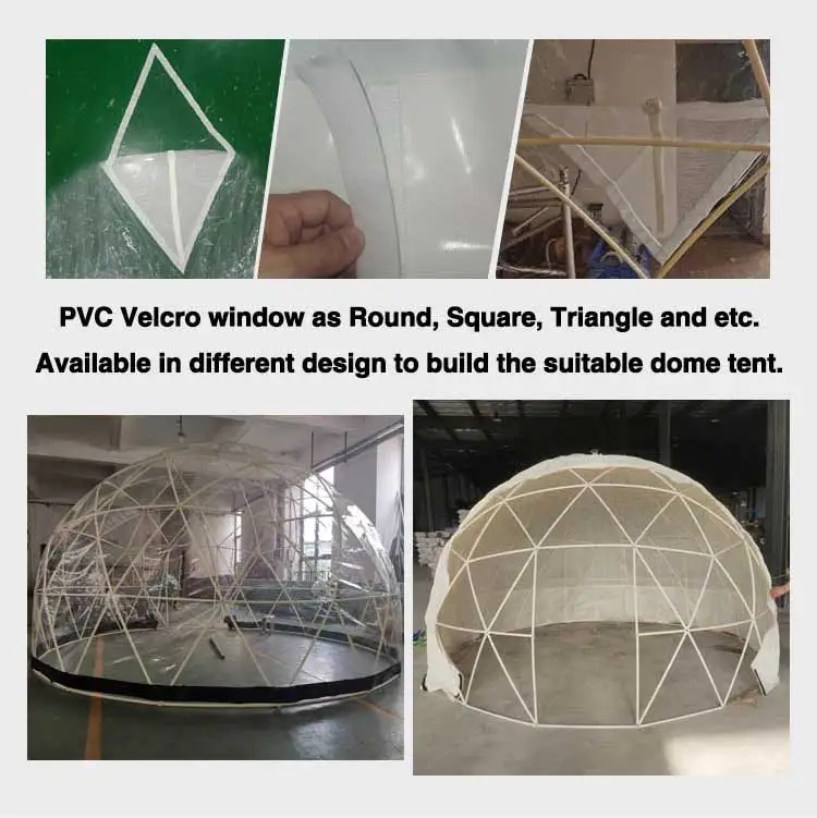 Luxury Camping Dome Geodesic Igloo Tent Outdoor Transparent Inflatable ...