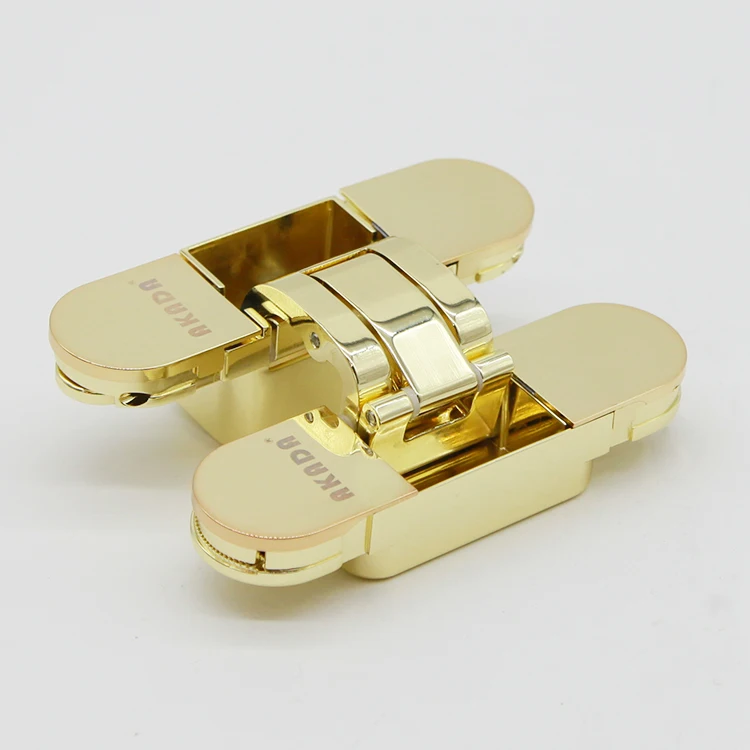 180 Degree Concealed Hinge Zinc Alloy Invisible Cross Hinge Heavy Duty ...