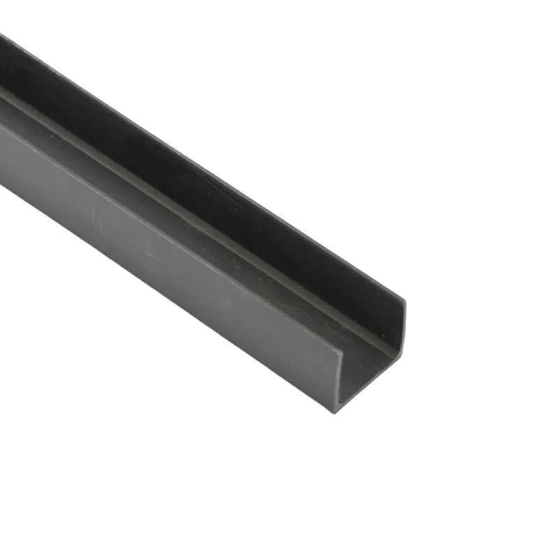 Customized U Shape Rigid PVC UPVC Plastic Extrusion Profile, Plastic U ...