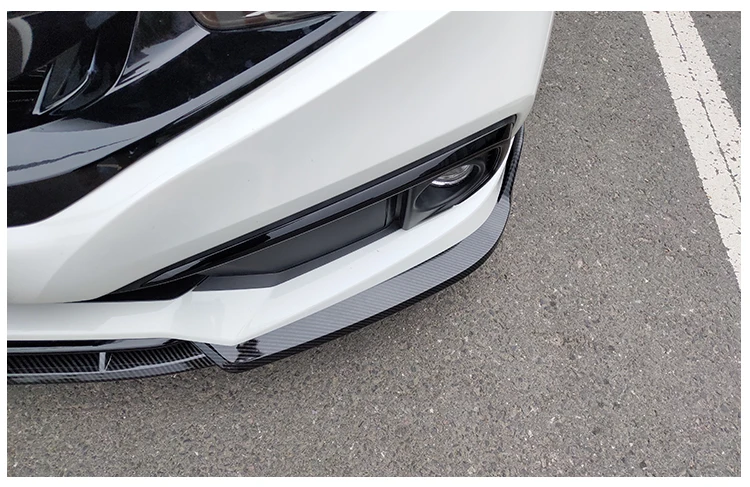 Modification Rear Spoiler Exhaust Pipe Side Skirt Tail Throat Front Lip ...