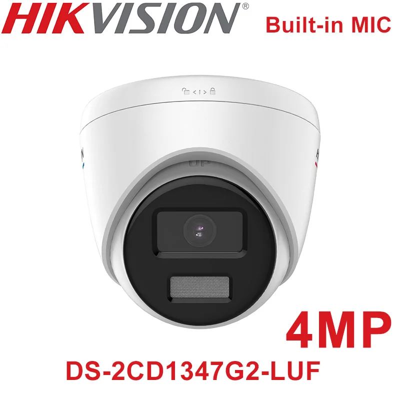 Hik -vision 4mp Ds-2cd1347g2-luf Ip67 Poe Colorvu Human Detection Built ...