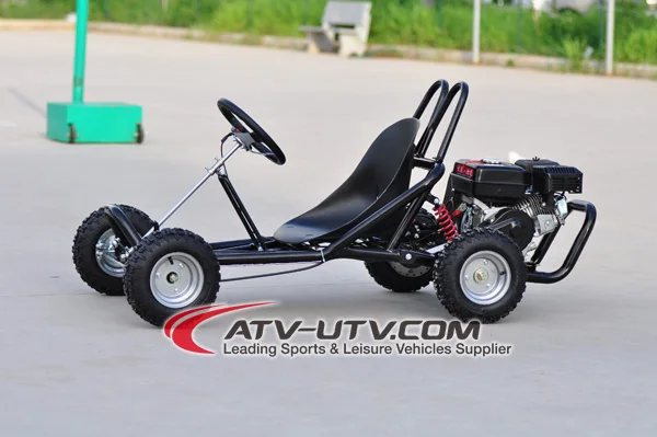 Racing Go Kart with 6.5hp, Wet Clutch System, and Engine Cover