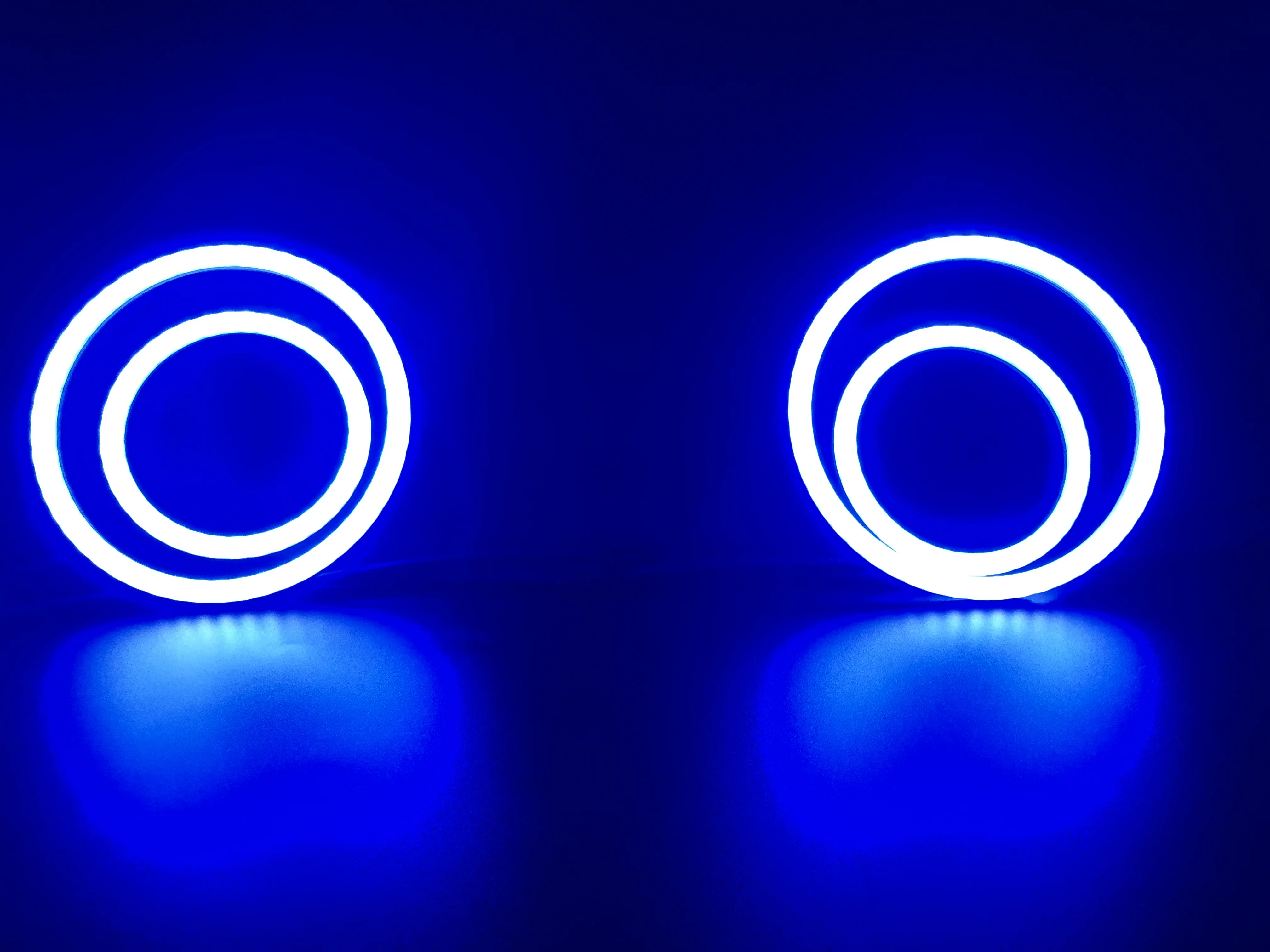 Flow Series Sequential LED RGB Accent Lighting 100mm Halo Rings
