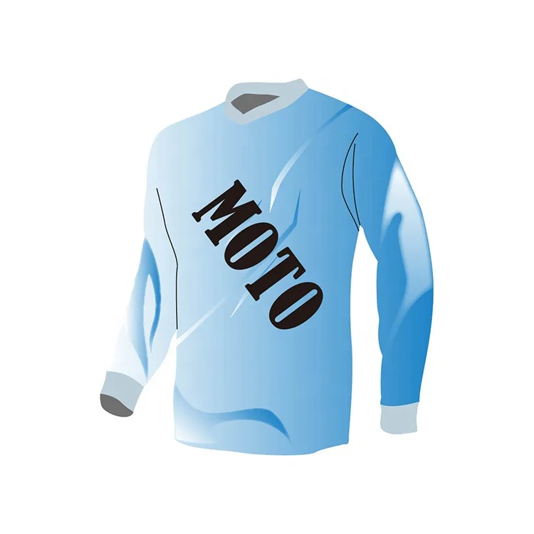 Full sublimation customized motorcycle jersey racing mountain shirts ...