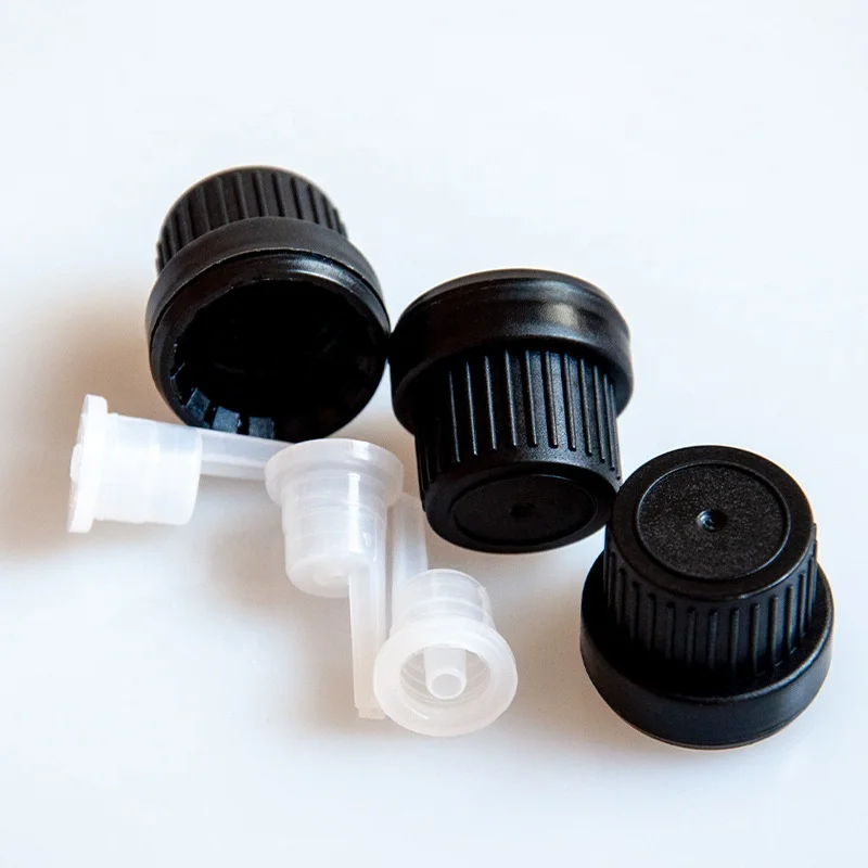 Alibaba.com: Euro Dropper Cap 18mm black tamper evident pilfer proof ...