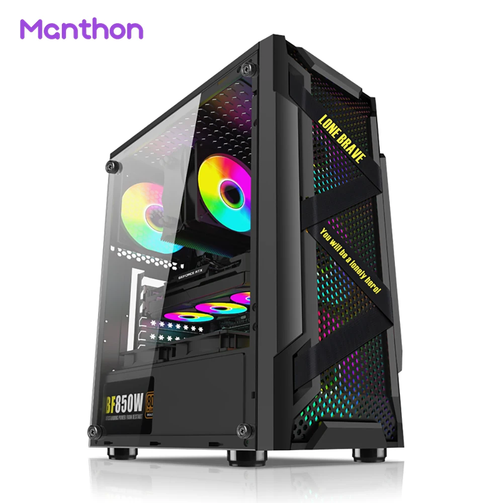 Oem Odm Custom Gaming Computer Case Atx Desktop Cabinet Tempered Glass ...