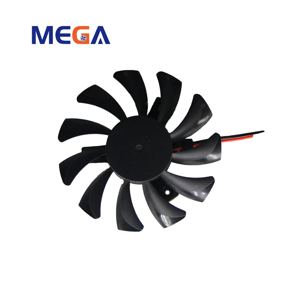 High Airflow 80mm Waterproof Cooling Fan For Graphics Card Camera Light ...