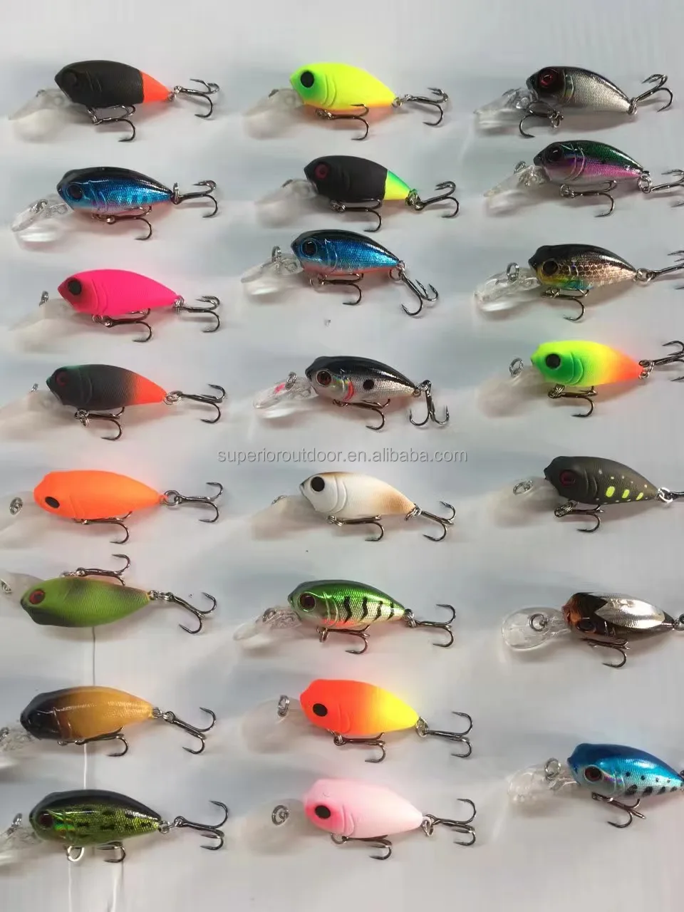 SUPERIORFISHING Big Game Trolling Bird Fishing Wooden Lure Woody Plug ...
