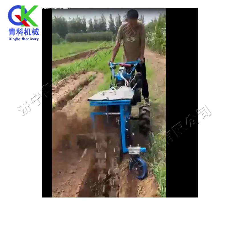 Diesel Walking Chain Trenching Machine Hydraulic Chain Trenching ...