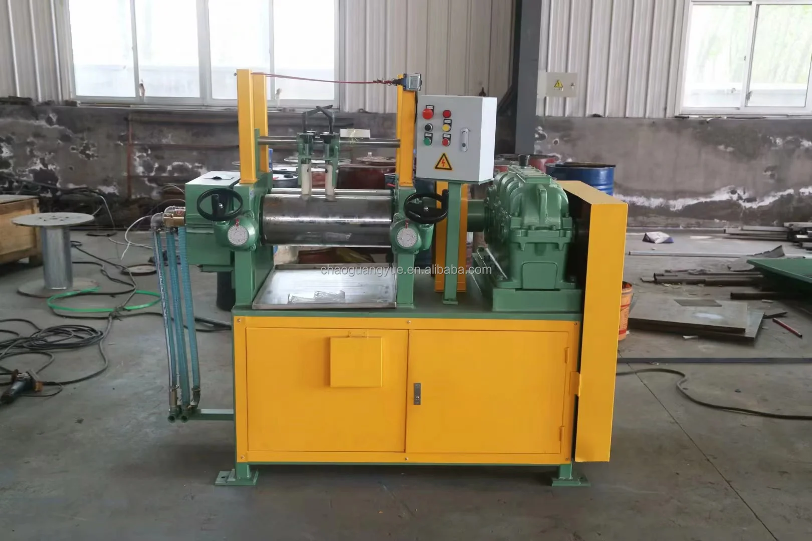 Lab Two Roll Mill Machine - Efficient Plastic Mixing
