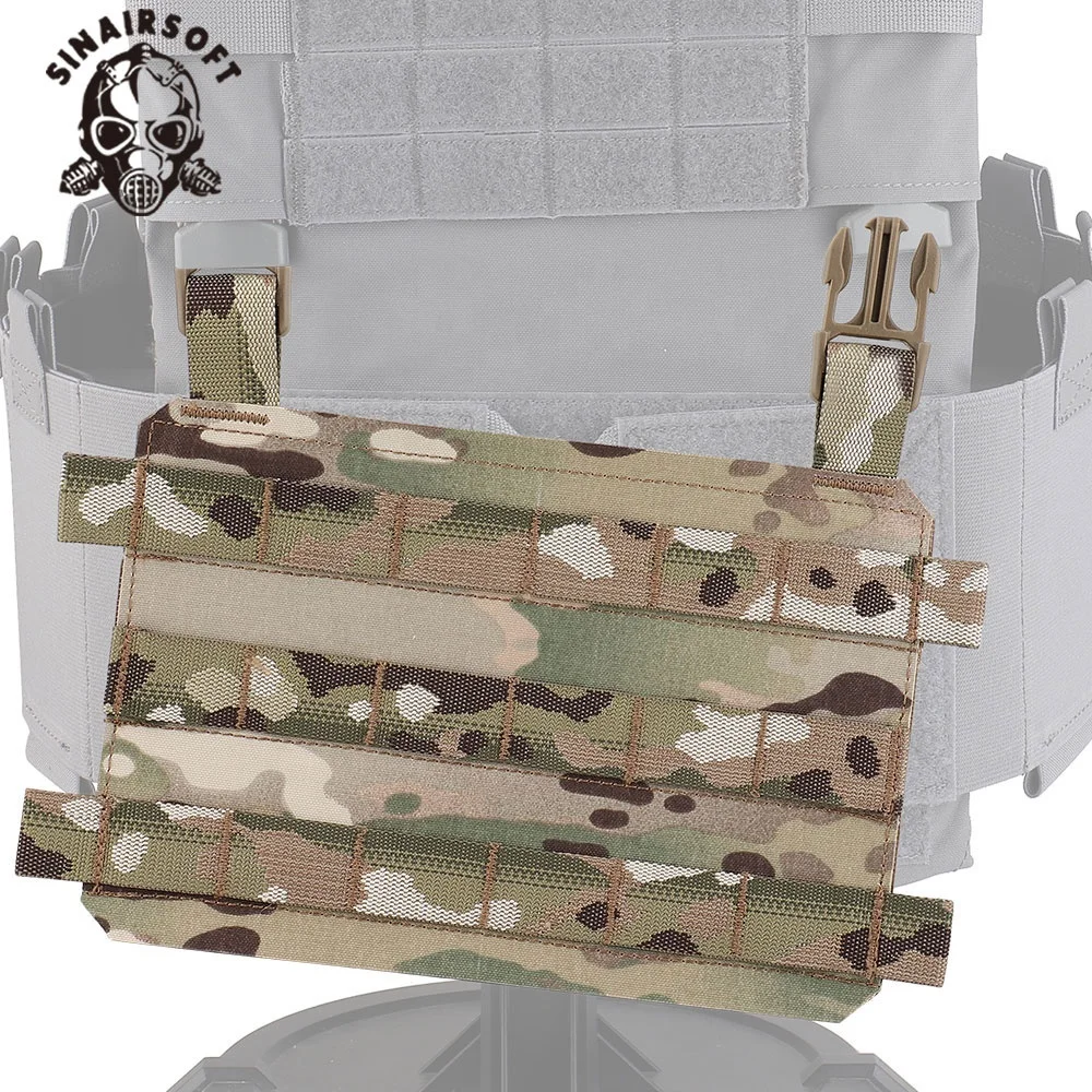 Tactical MOLLE Vest Front Panel Swift Clip Placard for Chest Rig Plate ...