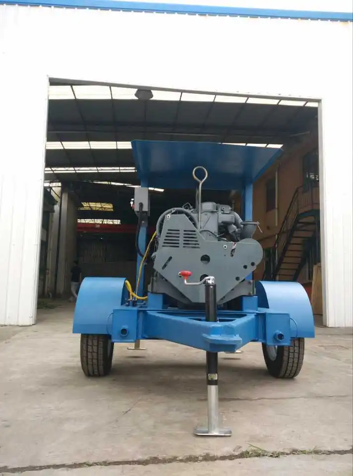 6 Inch Diesel Engine Driven Water Pump for Wastewater Treatment