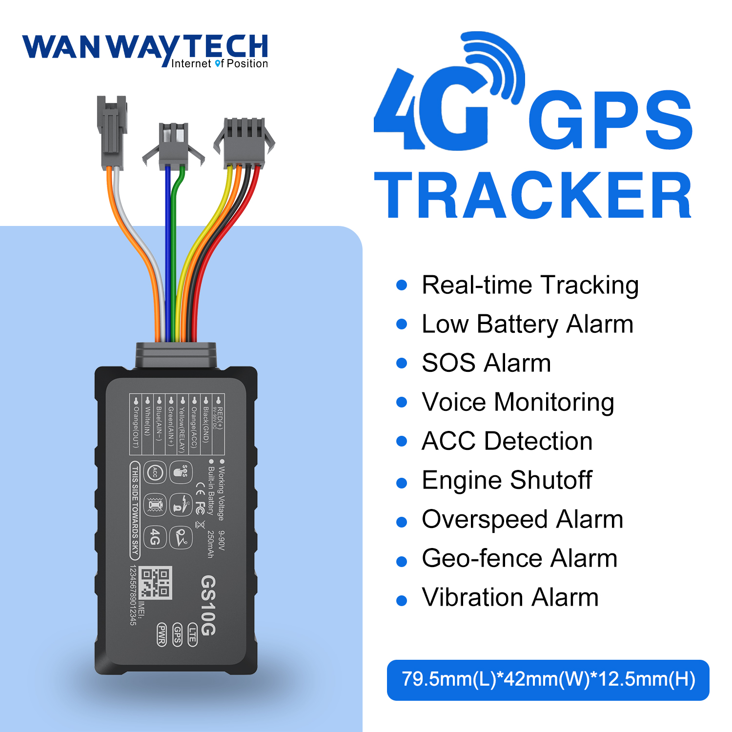 4G Auto Vehicle GPS Trackers with Fleet Management Remotely Shutoff ...