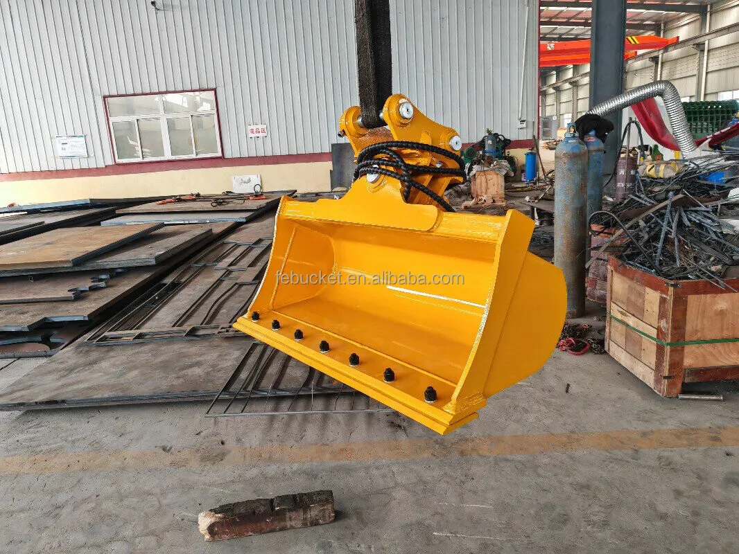 1-3 Ton Excavator Tilting Attachments Tilt Ditch Cleaning Bucket Tilt ...