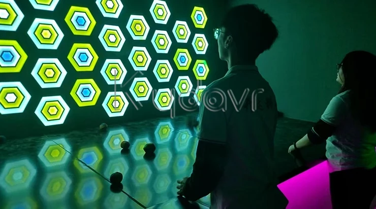 Marslite Amusement Park Indoor Active Led Pixel Grid Interactive Throw ...