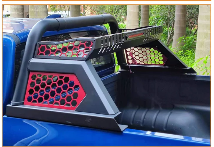 Universal Adjustable Roll Bar Steel Carrier Cage Truck Bed Rack For ...