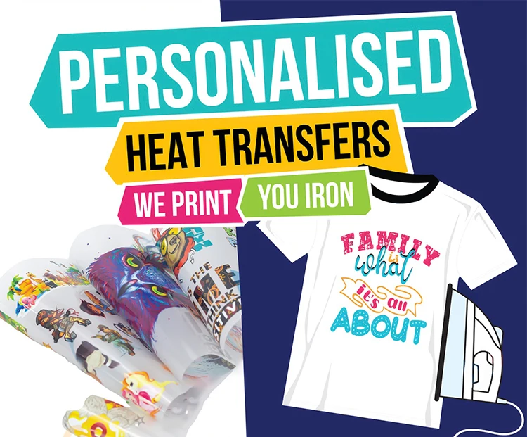 Custom Heat Transfer Sticker Garment Labels for Clothing